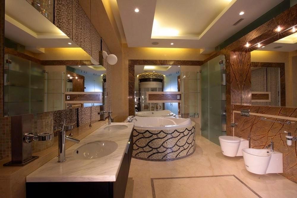 Latest False Ceiling Designs For Bathroom | Shelly Lighting