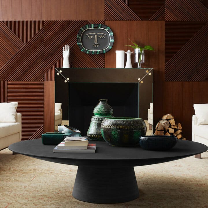 31 Eye-Catching Round Coffee Table Decor Ideas for You